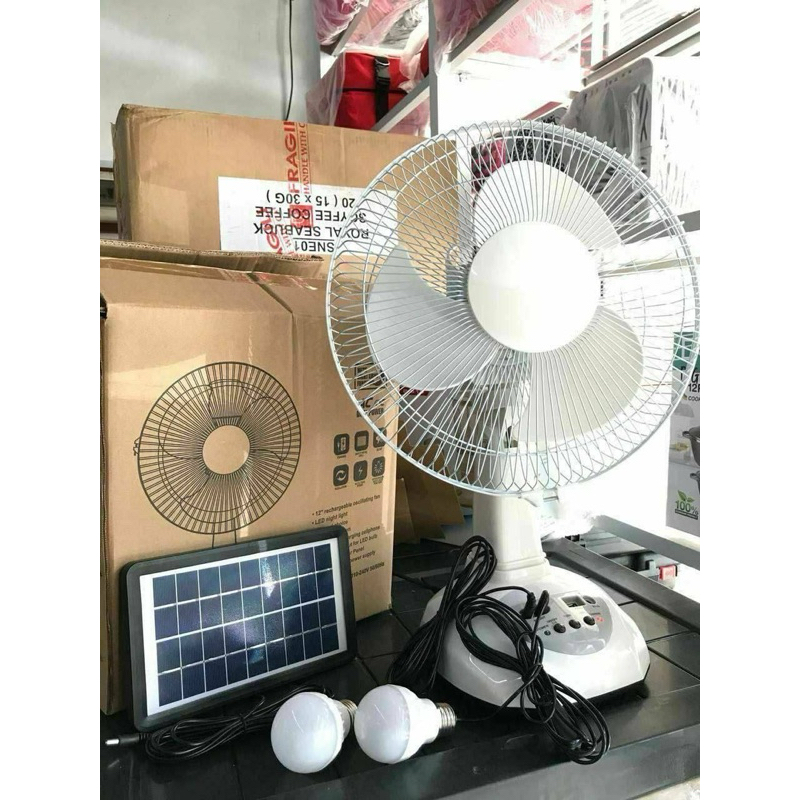 kipas solar 12inci viral | Shopee Malaysia