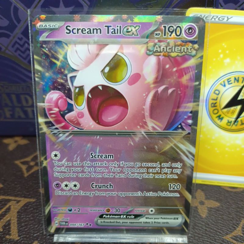 Scream Tail ex - 094/167 Ultra Rare (Twilight Masquerade) Pokemon TCG ...