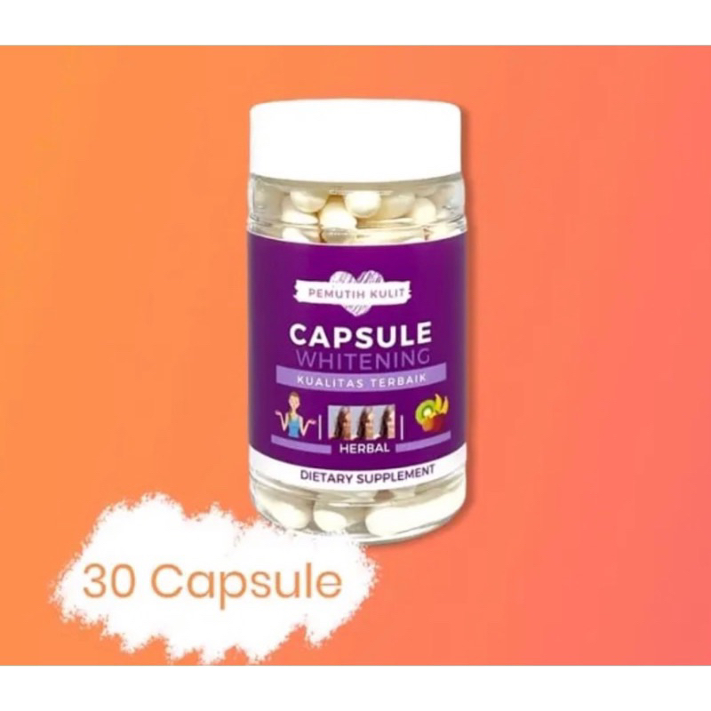 Capsule Whitening Pure Collagen, Glutathione & Vitamin C | Shopee Malaysia