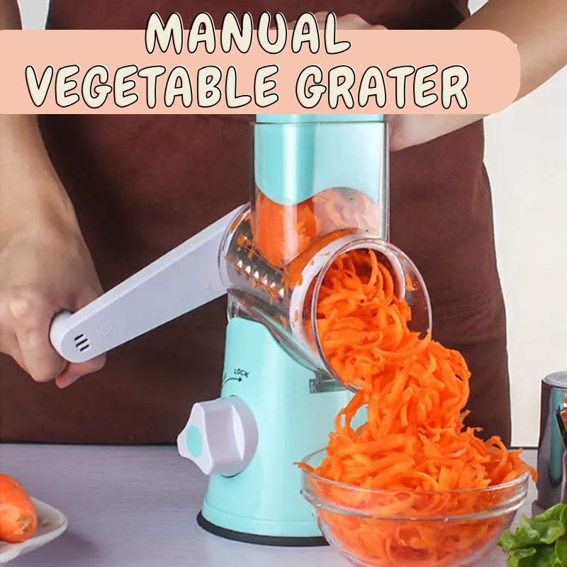 3-1 Stainless Steel Manual Multifunctional Rotary Drum Grating ...