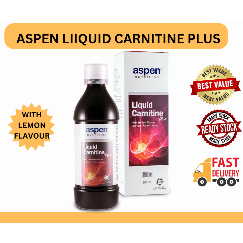 ASPEN NUTRITON LIQUID CARNITINE PLUS ~ 500 ML | Shopee Malaysia