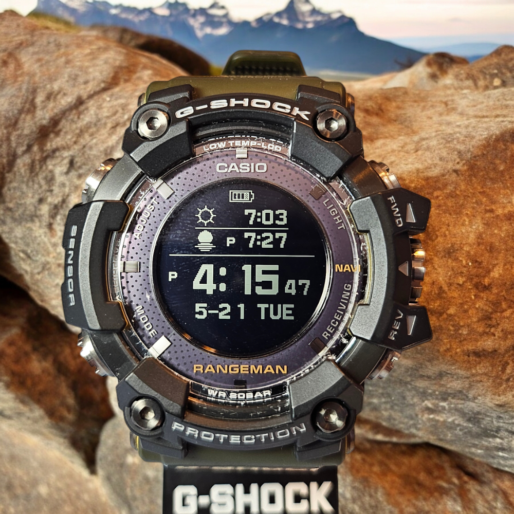 Casio G-Shock RANGEMAN GPR-B1000-1B (Green) | Shopee Malaysia