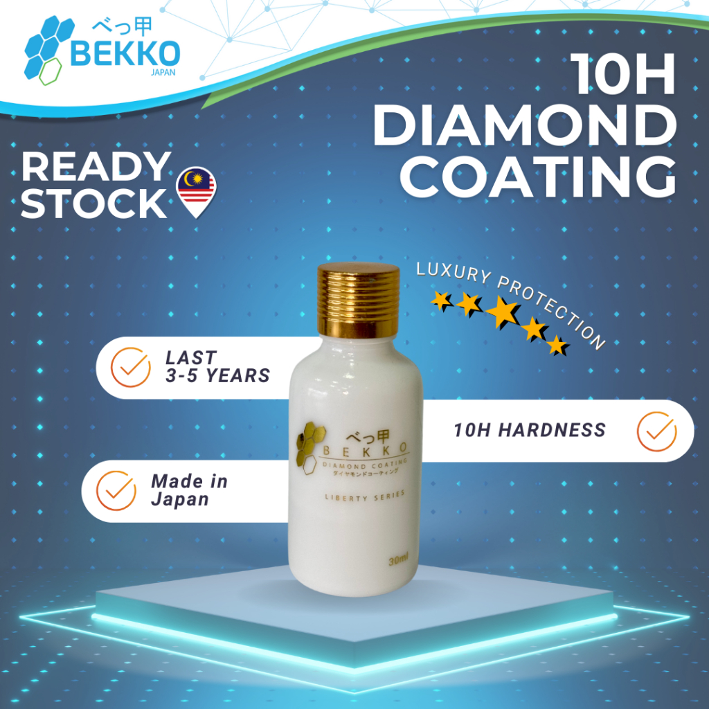 Bekko Liberty Series Diamond Coating 10H Ceramic Coating 5 years protection 30ML | Shopee Malaysia