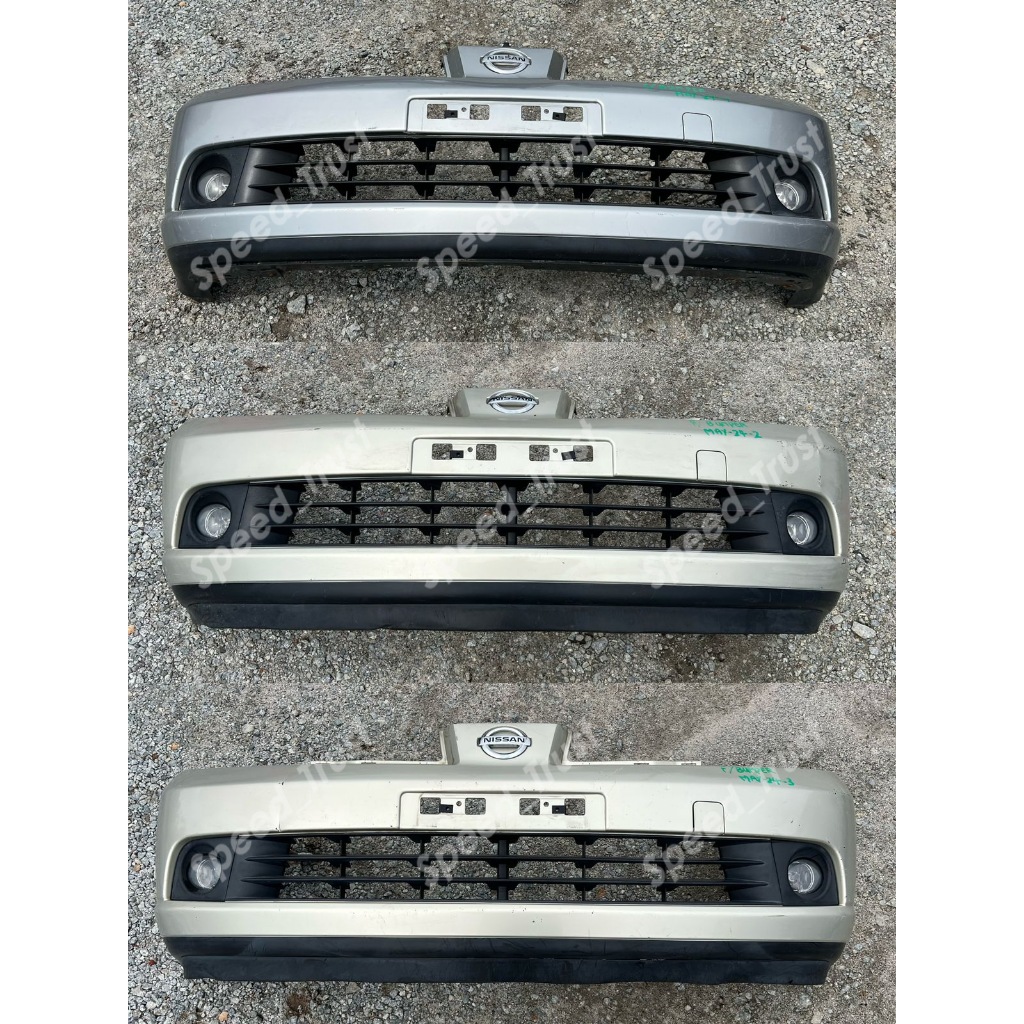 Original Genuine Front Bumper Depan V1 Grill Spotlight Fog Lamp Nissan ...