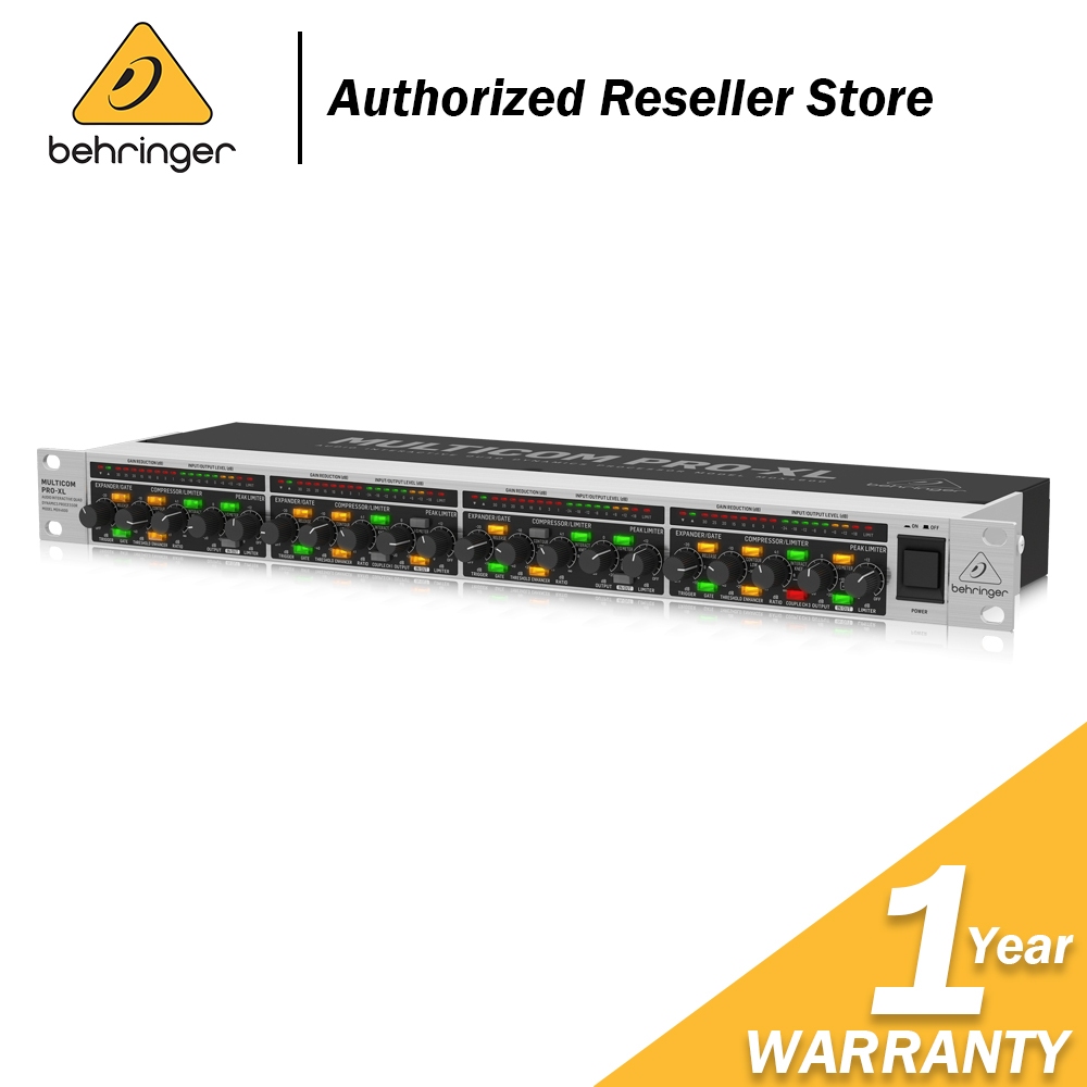 Behringer Multicom Pro-XL MDX4600 V2 4-channel Compressor/Expander/Gate ...