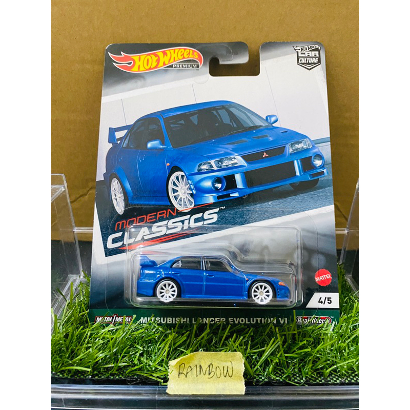 🔥🔥Hot Item🔥🔥Hot Wheels Mitsubishi Lancer Evolution v1 (Blister Crack ...
