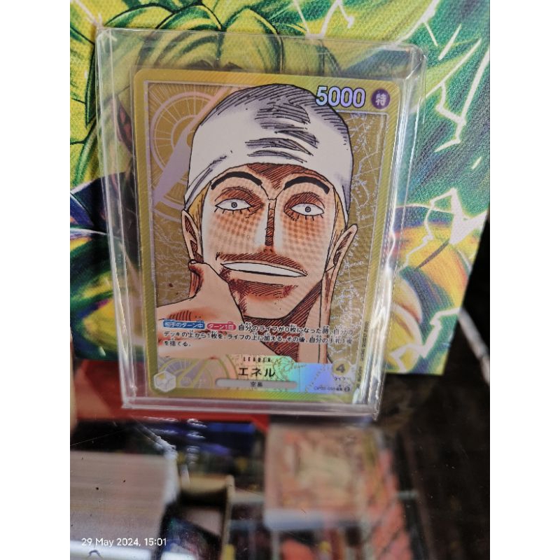 (Ori)One Piece Card Game OP05-098 Leader AA Enel | Shopee Malaysia
