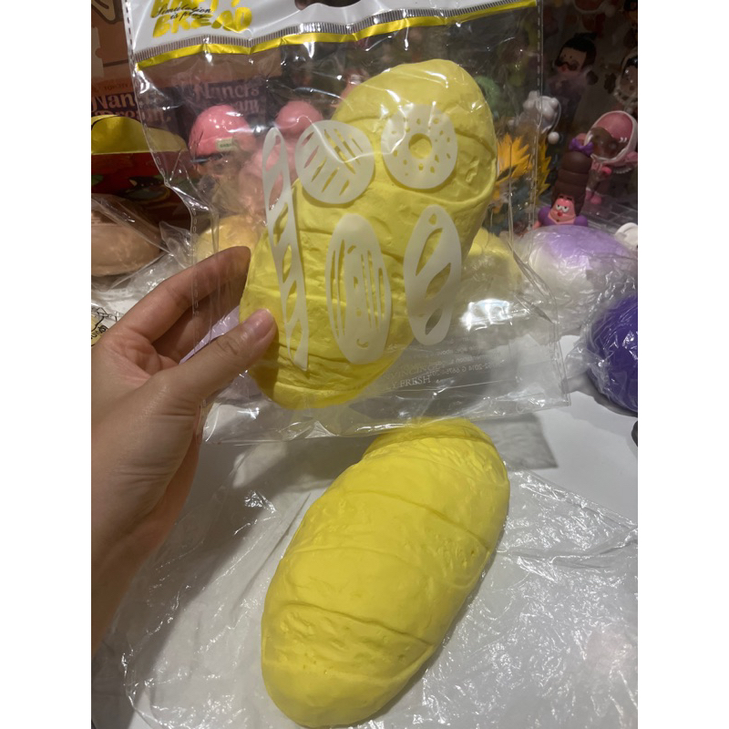 [Local Stock] Original Stick Bread Squishy Stress Relief 原胚法棍慢回弹捏捏 ...