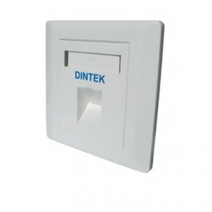[Ready Stock] Dintek Port Faceplate/Angle Type Faceplate/Curva type ...