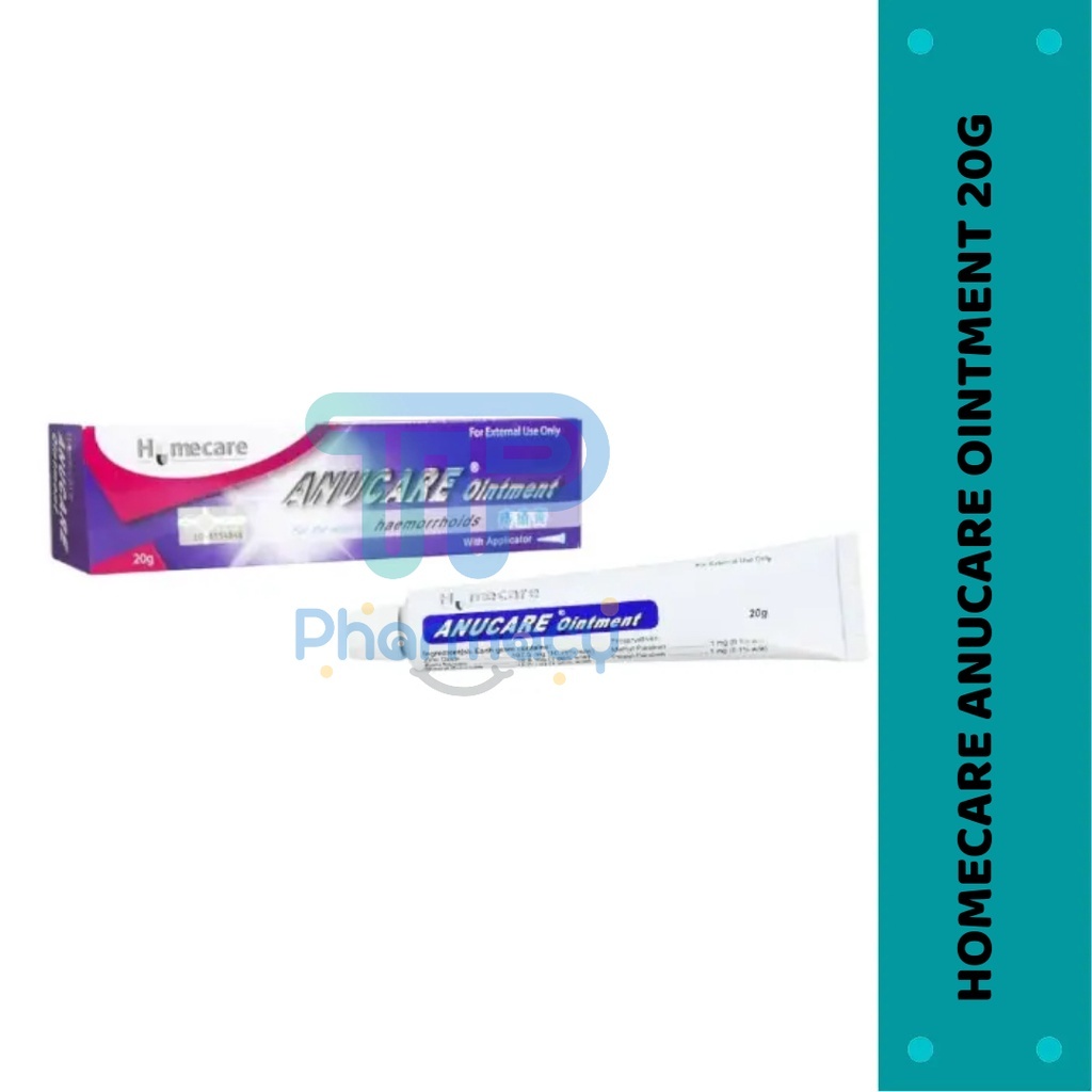HOMECARE ANUCARE OINTMENT 20G (For relief of Haemorrhoids with ...