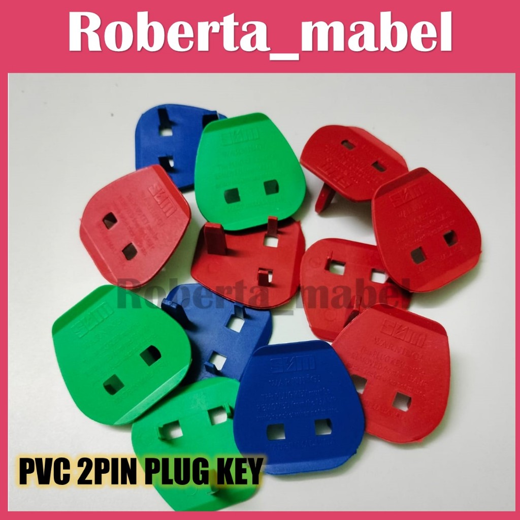 13A Safety Switch Socket Plug Key 2 Pin To 3 Pin Converter | Shopee ...
