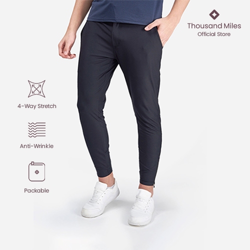 Thousand Miles OMNIFLEX™ Adaptiv Pants - Men's Pants/Joggers - Tapered Fit - Wrinkle Resistant ...