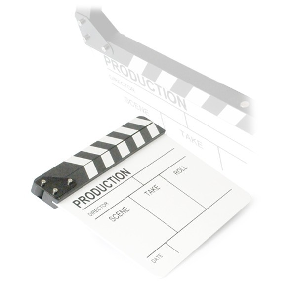 Professional Acrylic Video Slate board Action Clapper board English ...