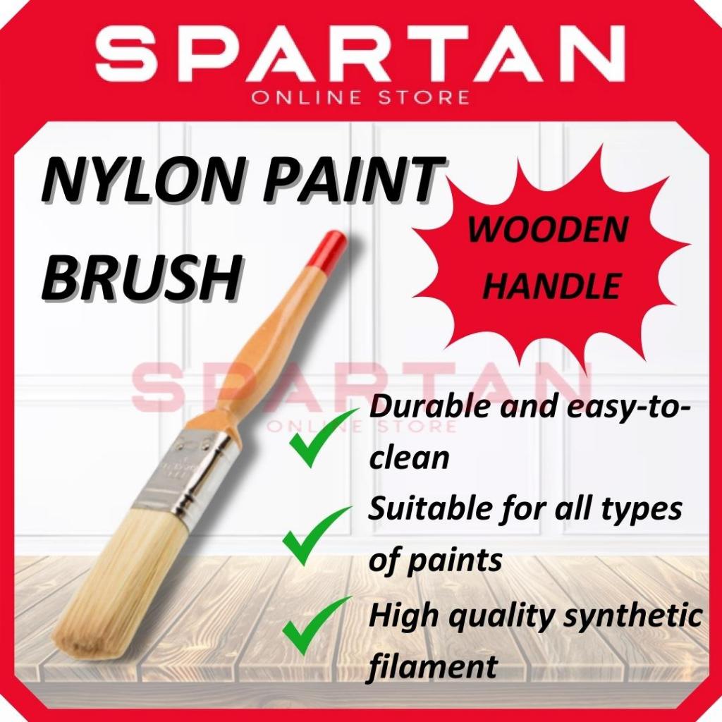 100% Nylon Paint Brush / 100% Berus Cat HALAL / BERUS CAT BESI DINDING KAYU LANTAI | Shopee Malaysia