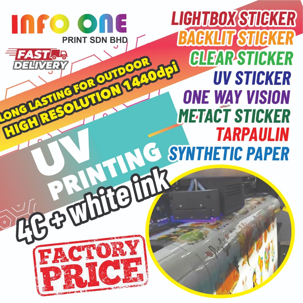 UV PRINTING BANNER STICKER | Shopee Malaysia
