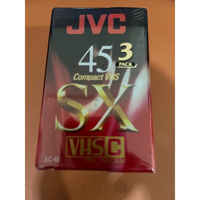 JVC SX 45 VHS-C Tape (pack of 3) | Shopee Malaysia