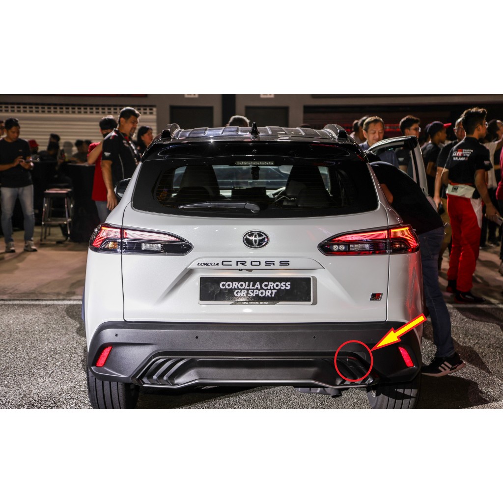 ORIGINAL TOYOTA COROLLA CROSS GR SPORT REAR TOWING COVER | Shopee Malaysia