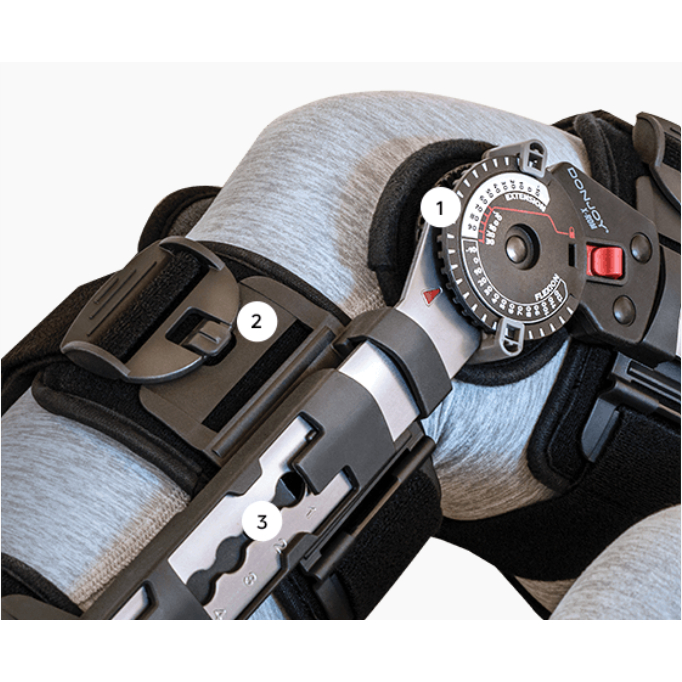 DONJOY X-ROM™ Post-Op Knee Brace | Shopee Malaysia