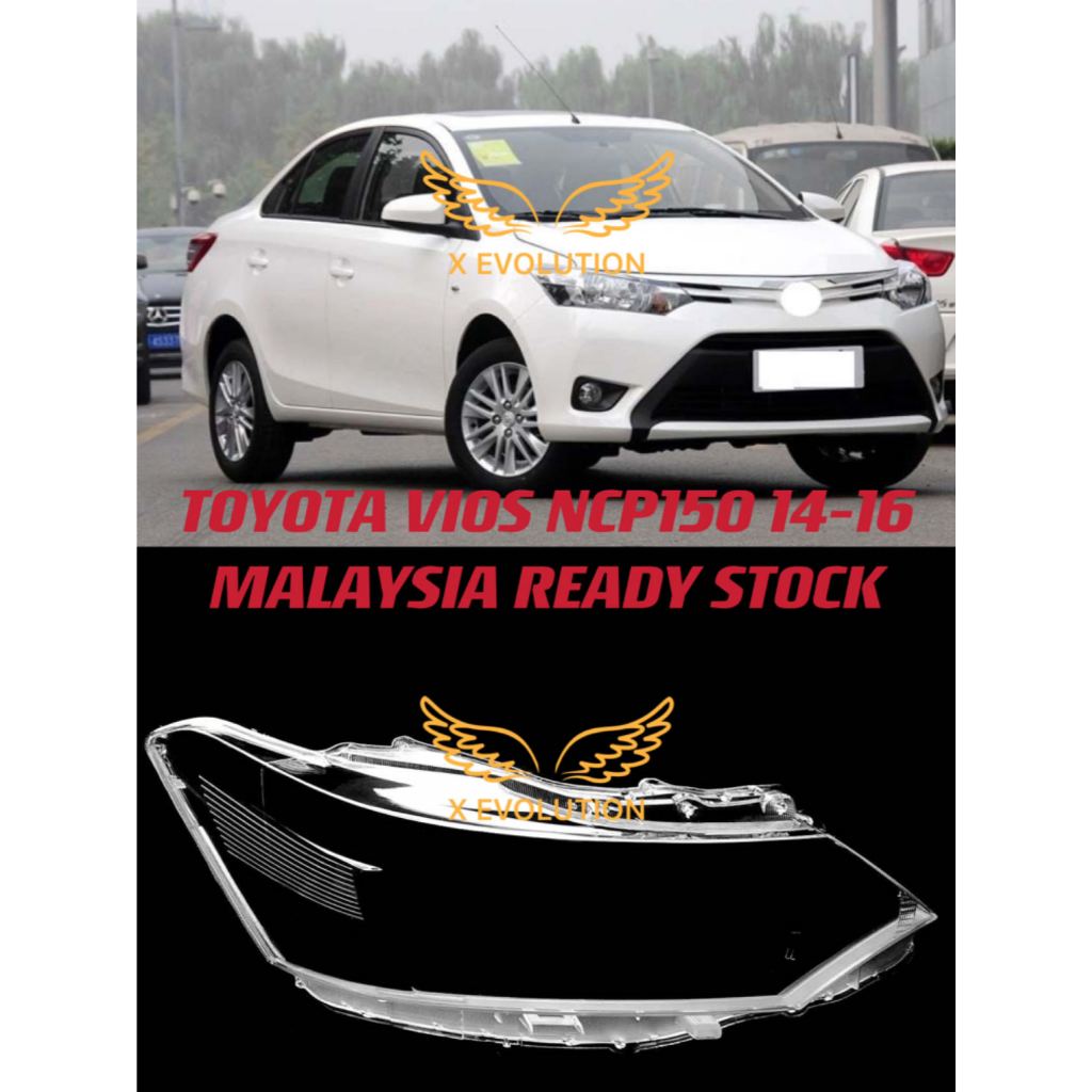 TOYOTA VIOS 14 15 16 NCP150 HEADLAMP COVER / HEADLIGHT COVER / HEADLAMP ...