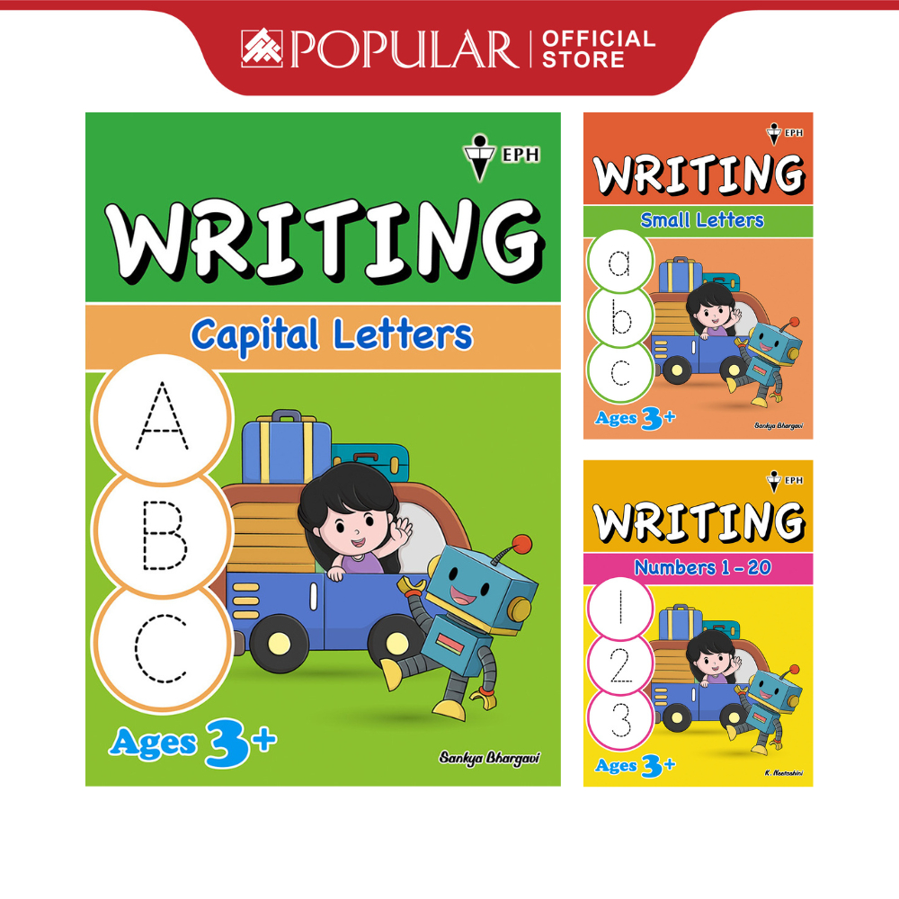 EPH Latihan Aktiviti Pra-Sekolah Writing Capital Letters, Small Letters ...