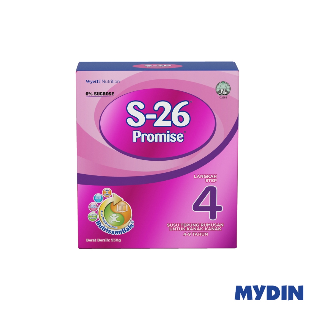 S-26 Promise Step 4 Milk Powder (550g) | Shopee Malaysia