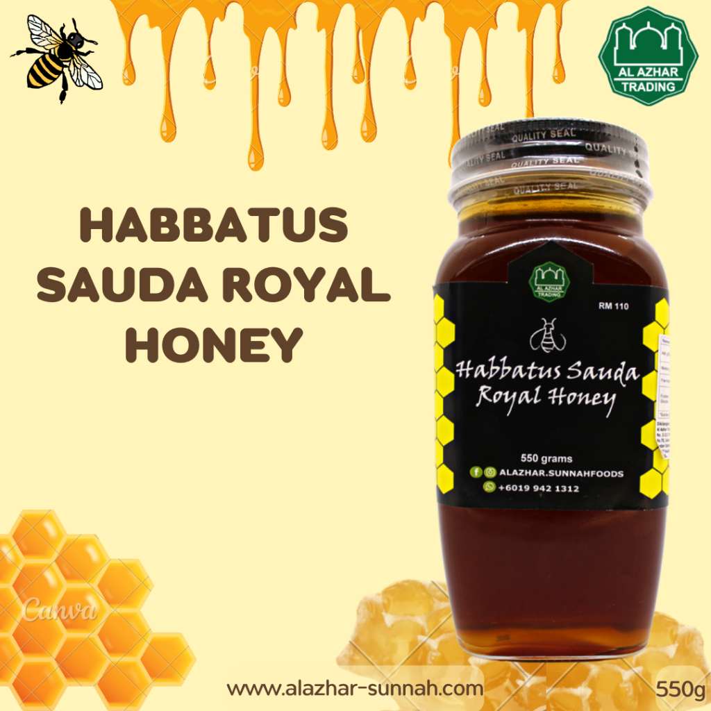 Royal Egyptian Habbatus Sauda Honey - Madu Royal Habbatus Sauda Mesir ...