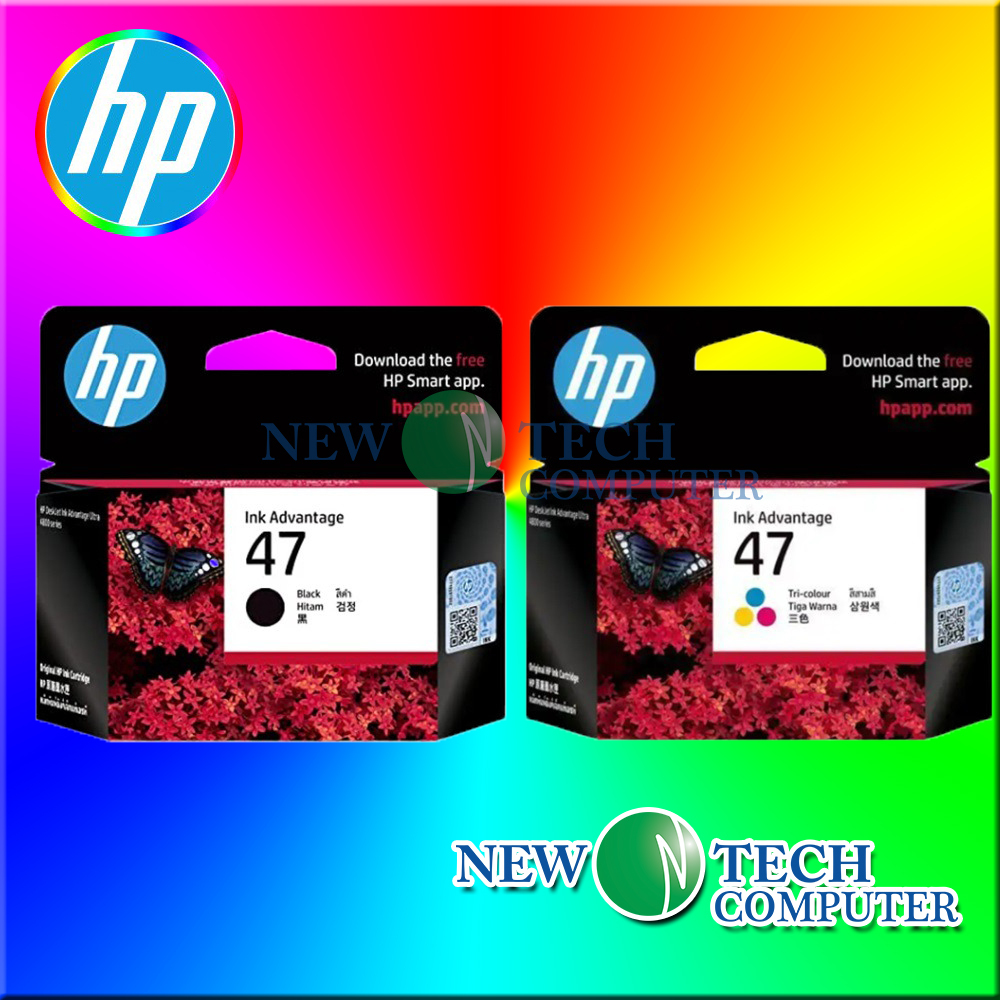 HP 47 Black / HP 47 Color Ink Advantage Cartridge For HP HP DeskJet Ink ...