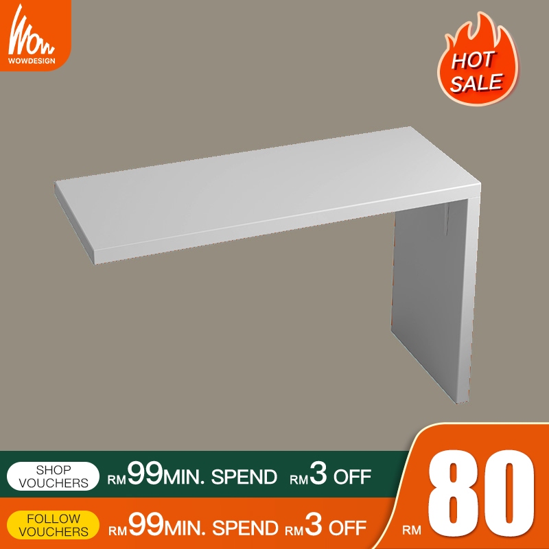 L Shape Table For DIY Dressing Table Desktop Board 80/100/120CM With ...