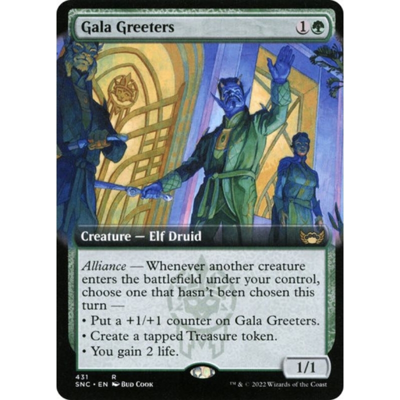 Magic the Gathering - Gala Greeters(Extended Art) | Shopee Malaysia