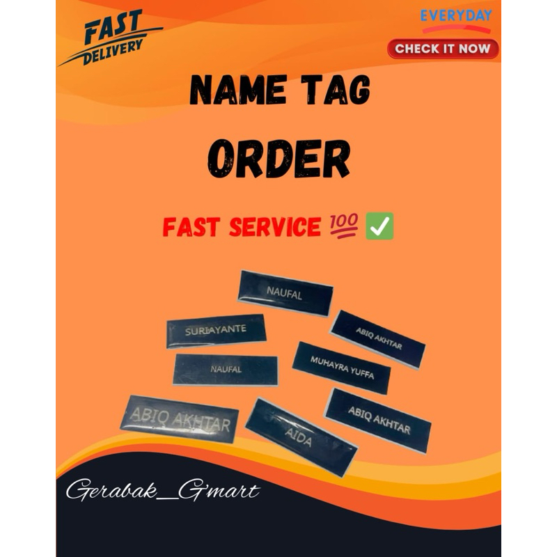 NameTag Nama NameTag Sekolah NameTag Kerja NameTag Temuduga NameTag ...