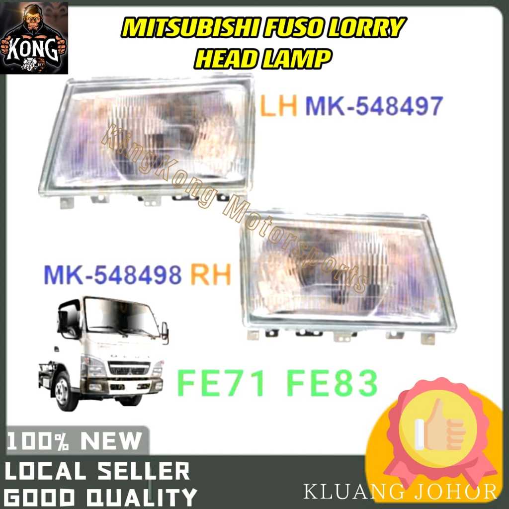 MITSUBISHI FUSO FE71 FE83 FE85 HEAD LAMP SIGNAL CORNER LIGHT LORRY LORI ...