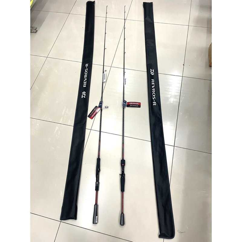 new 2024 DAIWA REVROS R 6’6kaki 8-20lb 6-14lb spinning bc Fuji rod ...