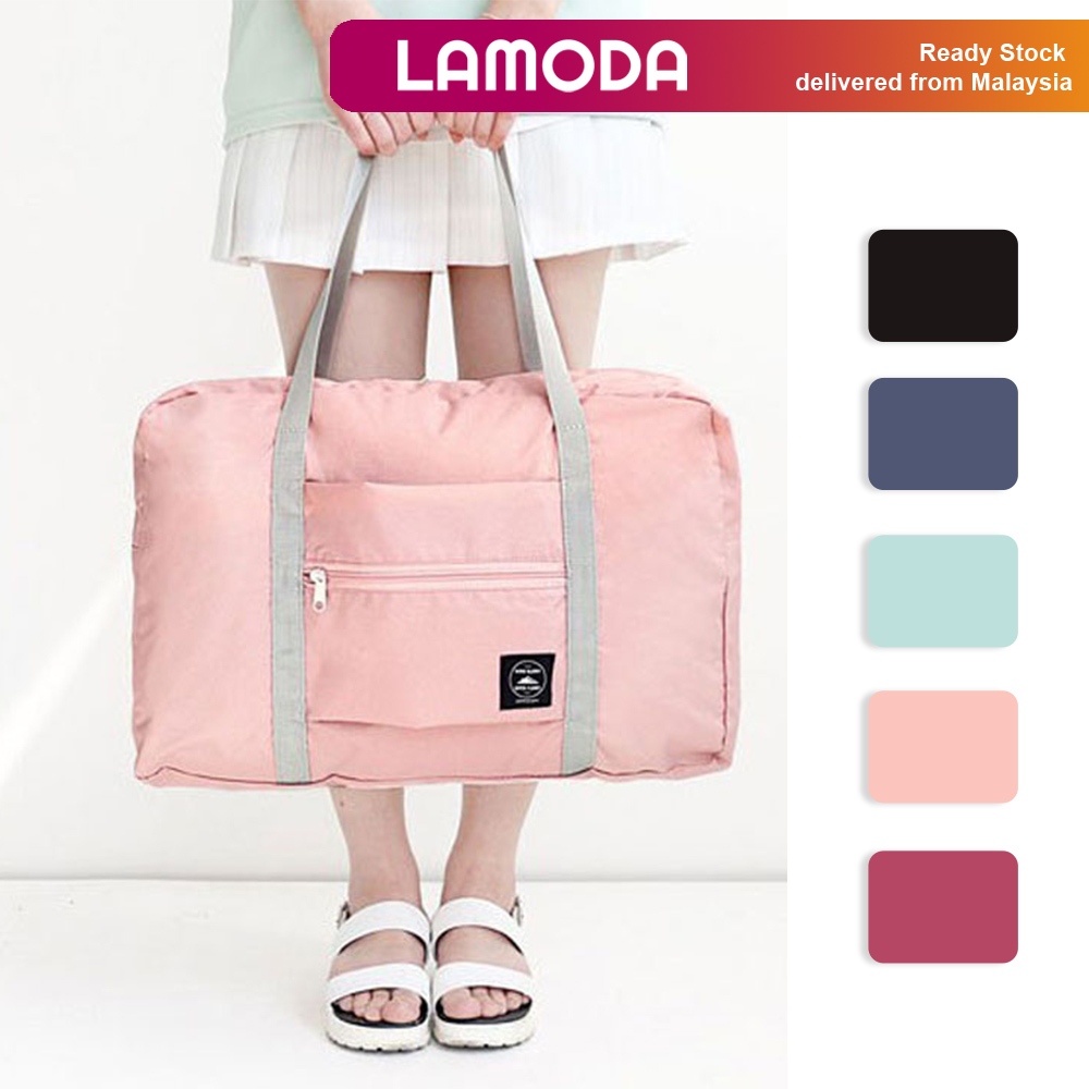 [ONE SIZE][Lamoda] TAKARA Large Capacity Travel Waterproof Clothing Storage Folding Bag | Shopee ...