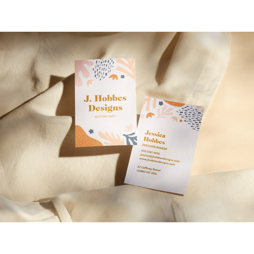 Business Card Printing / Customized Name Card - Material: Linen Paper ...