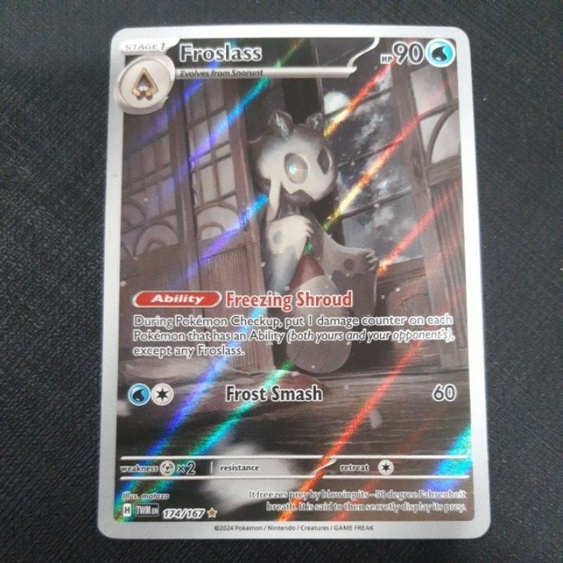 Pokemon Card TCG : SV6 Twilight Masquerade : Froslass 174/167 ...