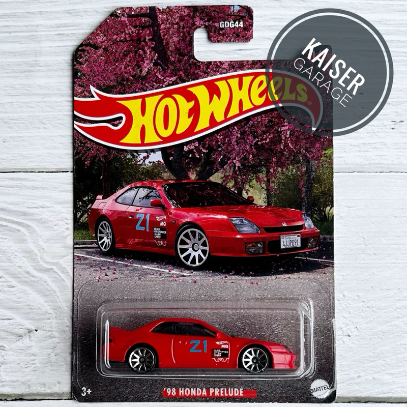 Hot Wheels : ‘98 Honda Prelude Red (Japanese Classics Series) | Shopee ...