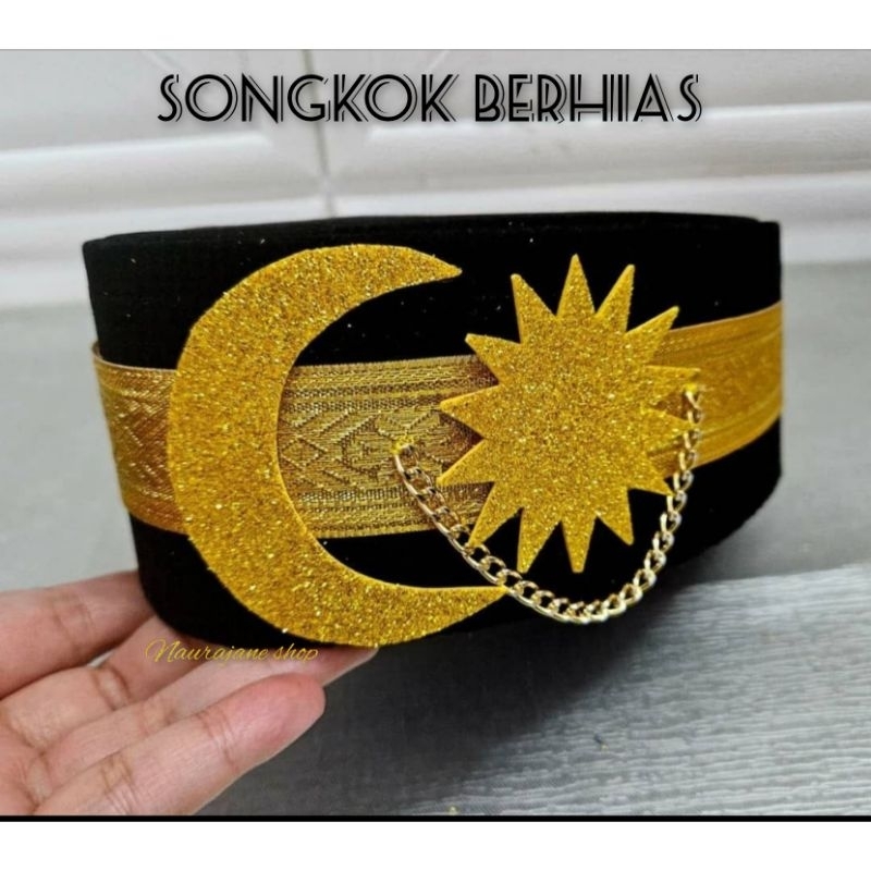 SONGKOK BERHIAS . AKSESORI MERDEKA | Shopee Malaysia
