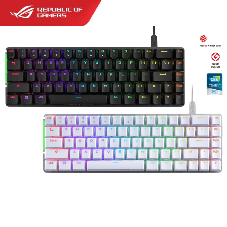 ASUS M602 ROG FALCHION ACE ( NX BROWN / BLUE SWITCH / RED SWITCH ...
