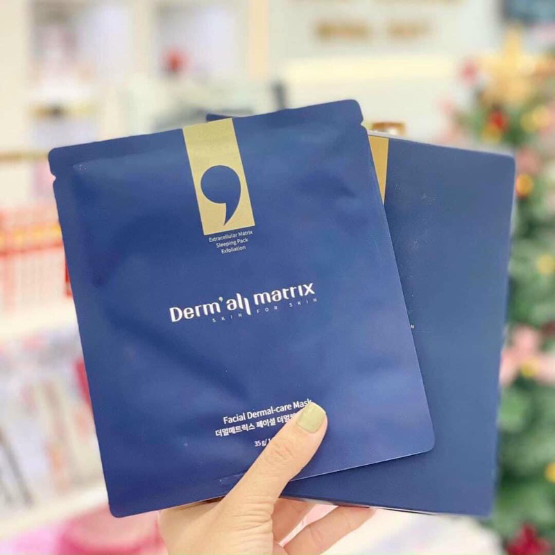 derm ‘alj matrix facial dermal care mask 1 box 4 pcs | Shopee Malaysia