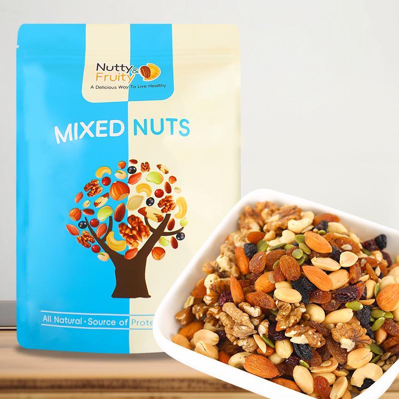Nutty & Fruity Roasted Mix Nuts granola Pistachio Ready to Eat Good ...