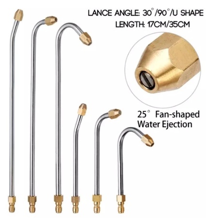 Car Washer Metal Jet Lance Water G u n Wand Extension Cleaner ...