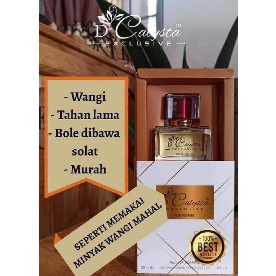 D'CALYSTA WOMEN Perfume Exclusive ‼️ Unforgettable Scent Bau Paling Win ...
