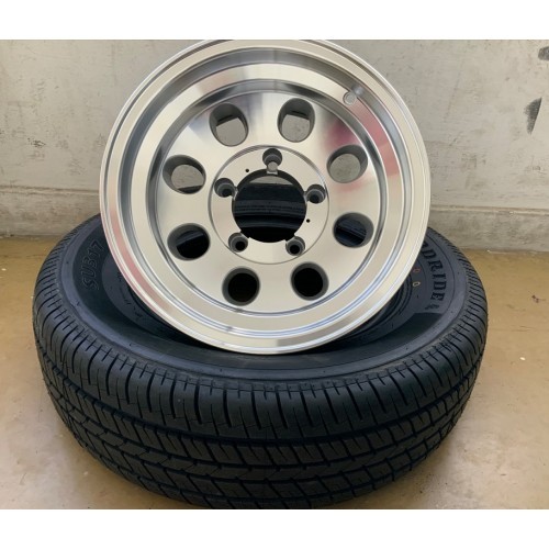 (Set of 5) 318S Alloy Rim Wheels With Tyres Package Kenda BFGoodrich ...