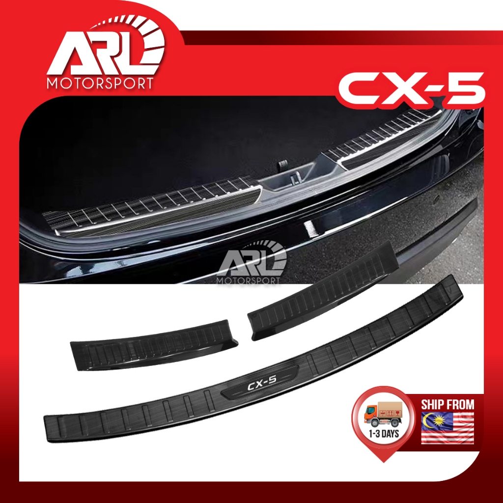 Mazda CX5 CX-5 Rear Bumper Protector - Out In Rear Bumper Guard Trunk ...
