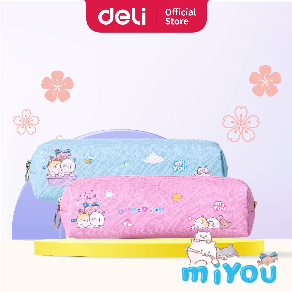 Deli MiYou Series Pencil Pouch/Mi You Pencil Case Cute Pastel Color ...