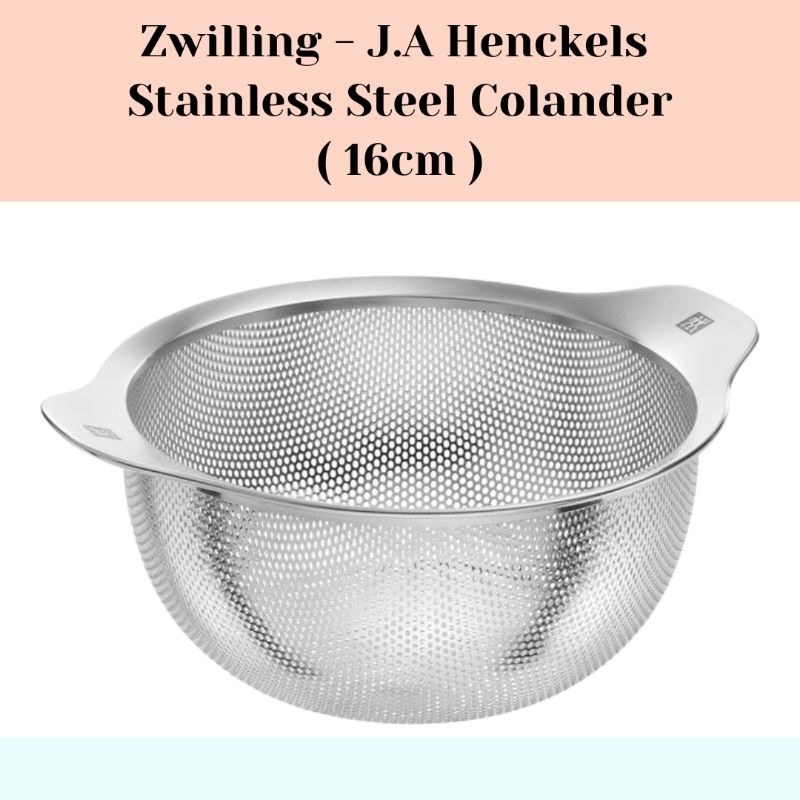 Zwilling Stainless Steel Colander/Strainer 16cm | Shopee Malaysia
