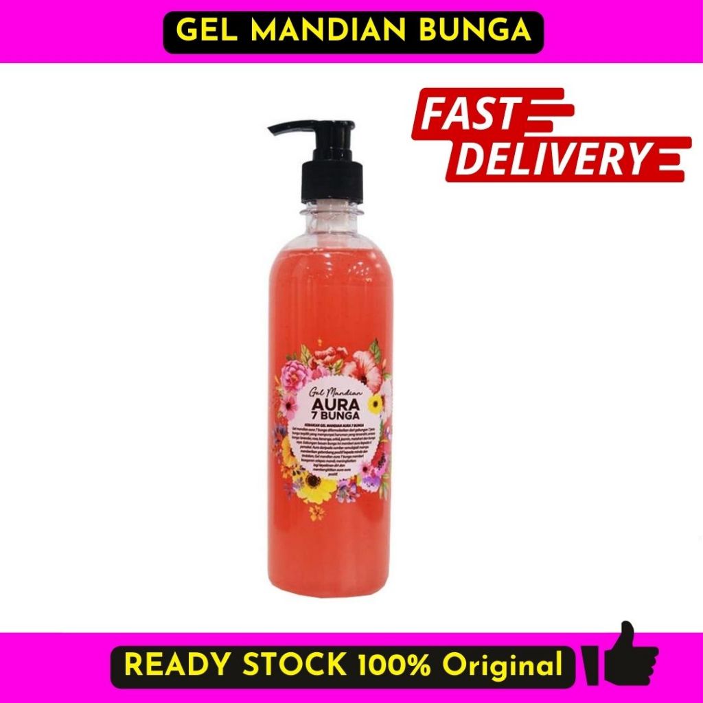 DHERBS GEL MANDIAN AURA 7 BUNGA 500ML | Shopee Malaysia