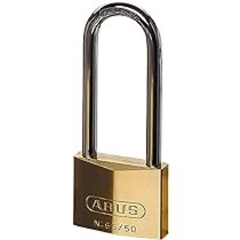 Abus Solid Brass Massive Long Shackle Padlock 50mm | Shopee Malaysia