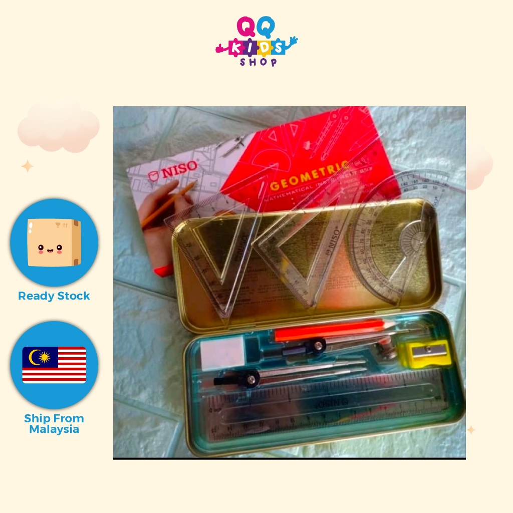 Niso Geomatics Tool Set Geometry Set Jangka Lukis | Shopee Malaysia