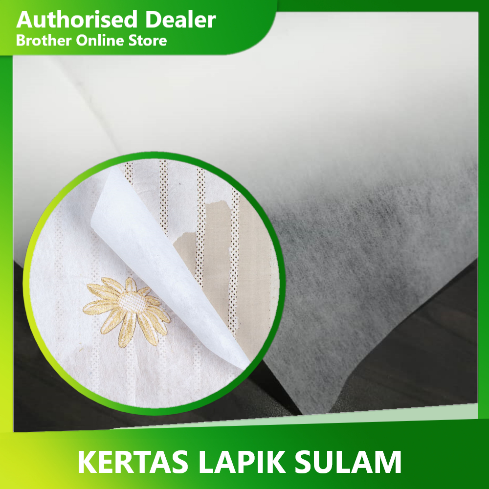 🔥 Ready Stock 🔥 Woven Interlining Embroidery Backing / Fusible ...